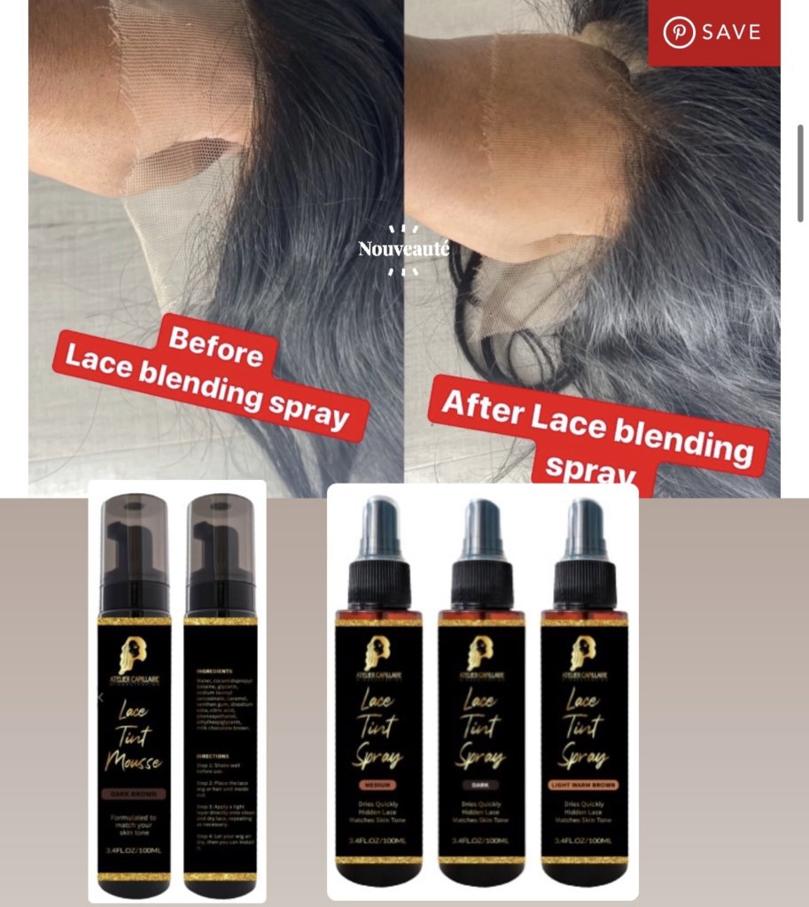 Lace Tint Mousse - Atelier Capillaire - Site Officiel / Lace Wig HD| France